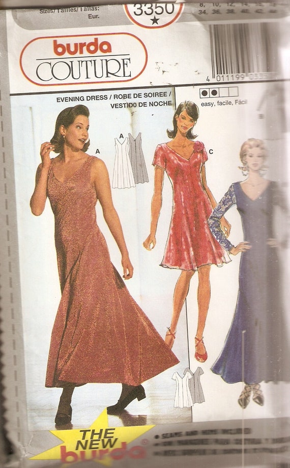 VINTAGE Burda Sewing Pattern 3350 Women's Clothes - Etsy
