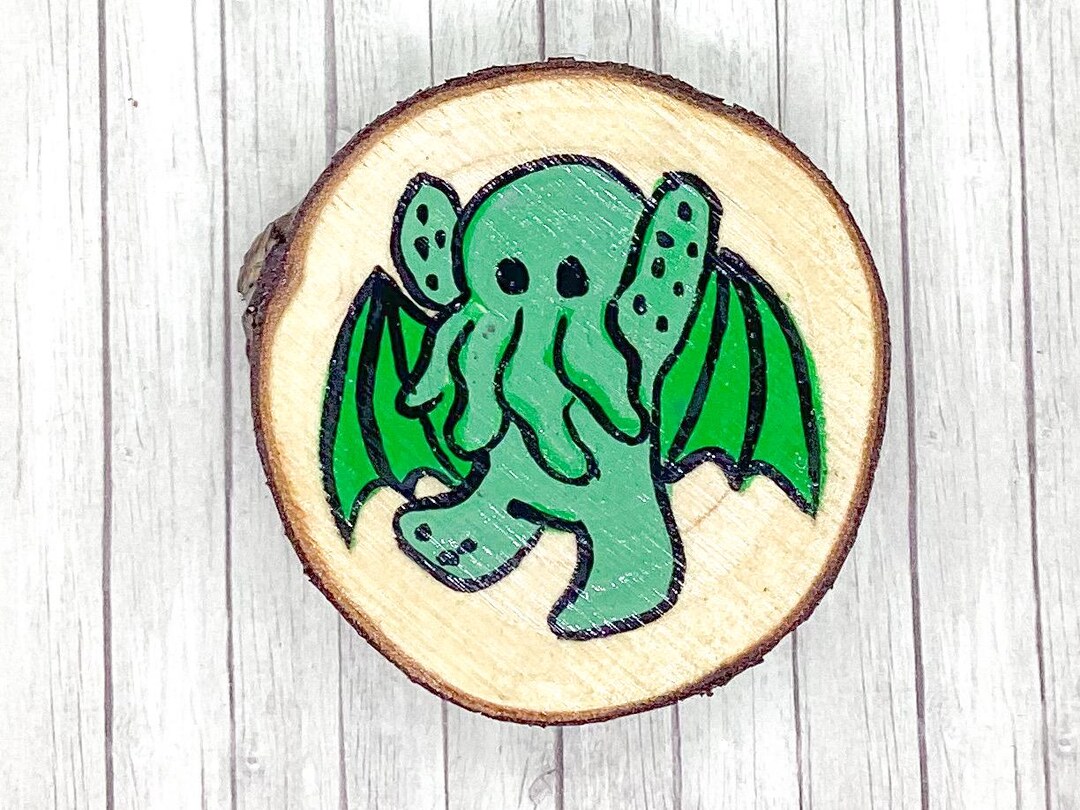 Cthulhu Magnet, Lovecraft Cosmic Entity, Nerdy Decoration, Geek ...