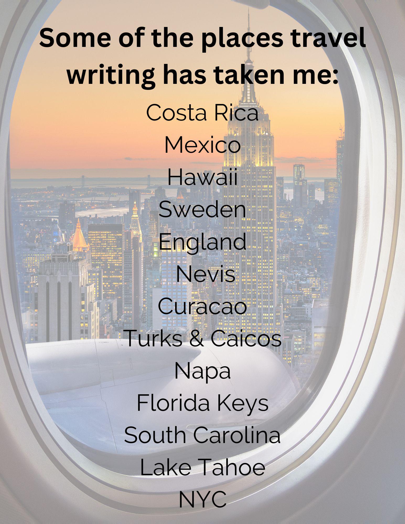 Printable Travel Writing Guide How to Travel for Free Ebook Printable ...
