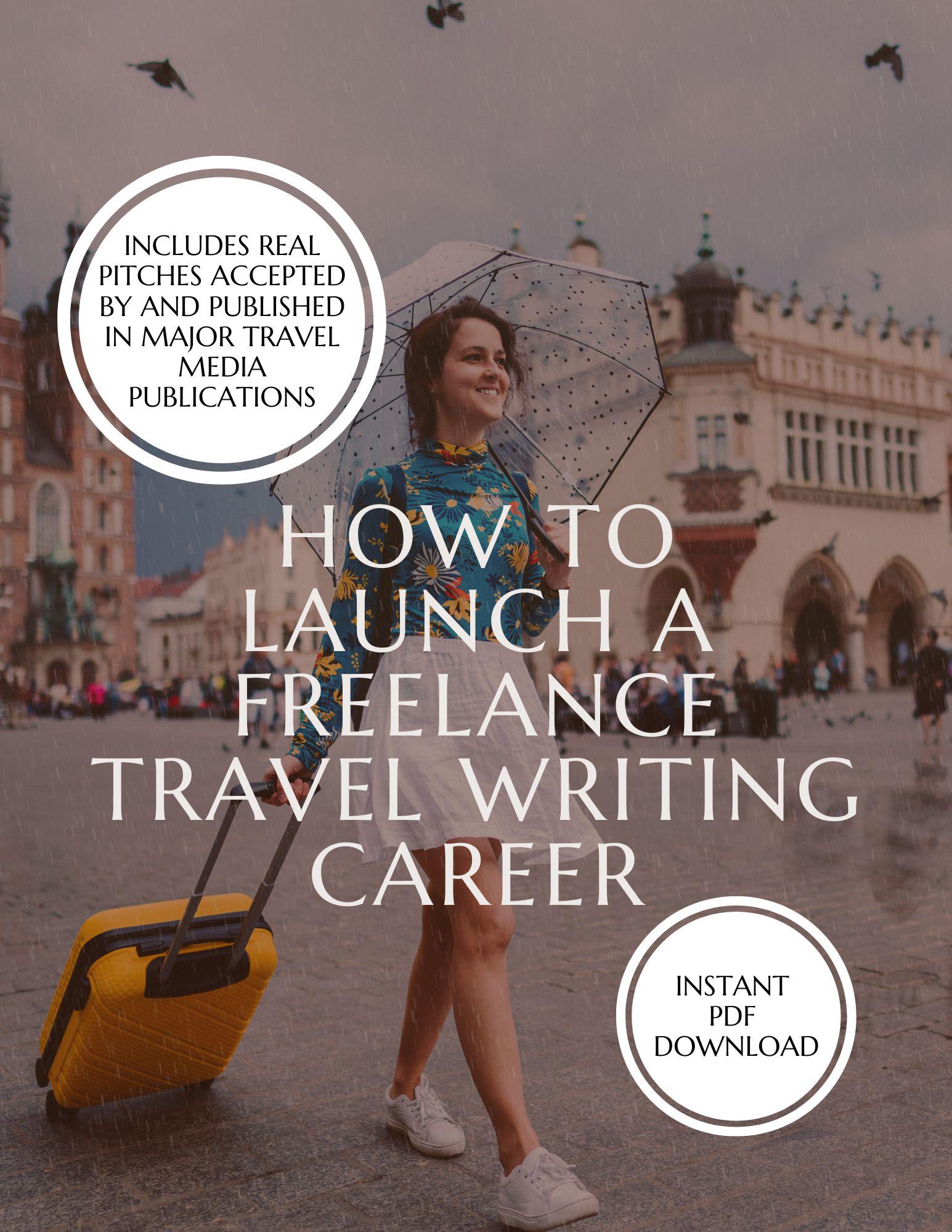 Printable Travel Writing Guide How to Travel for Free Ebook Printable ...