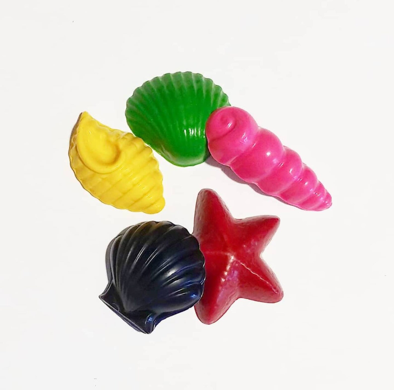 Seashell Crayons Beach Party Mermaid Party Princess Party - Etsy