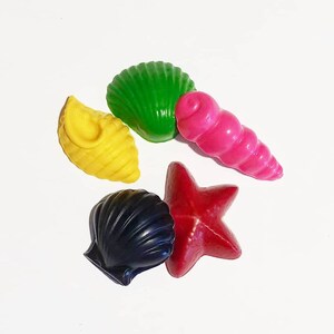 Seashell Crayons, Beach Party, Mermaid Party, Princess Party, Crayons ...