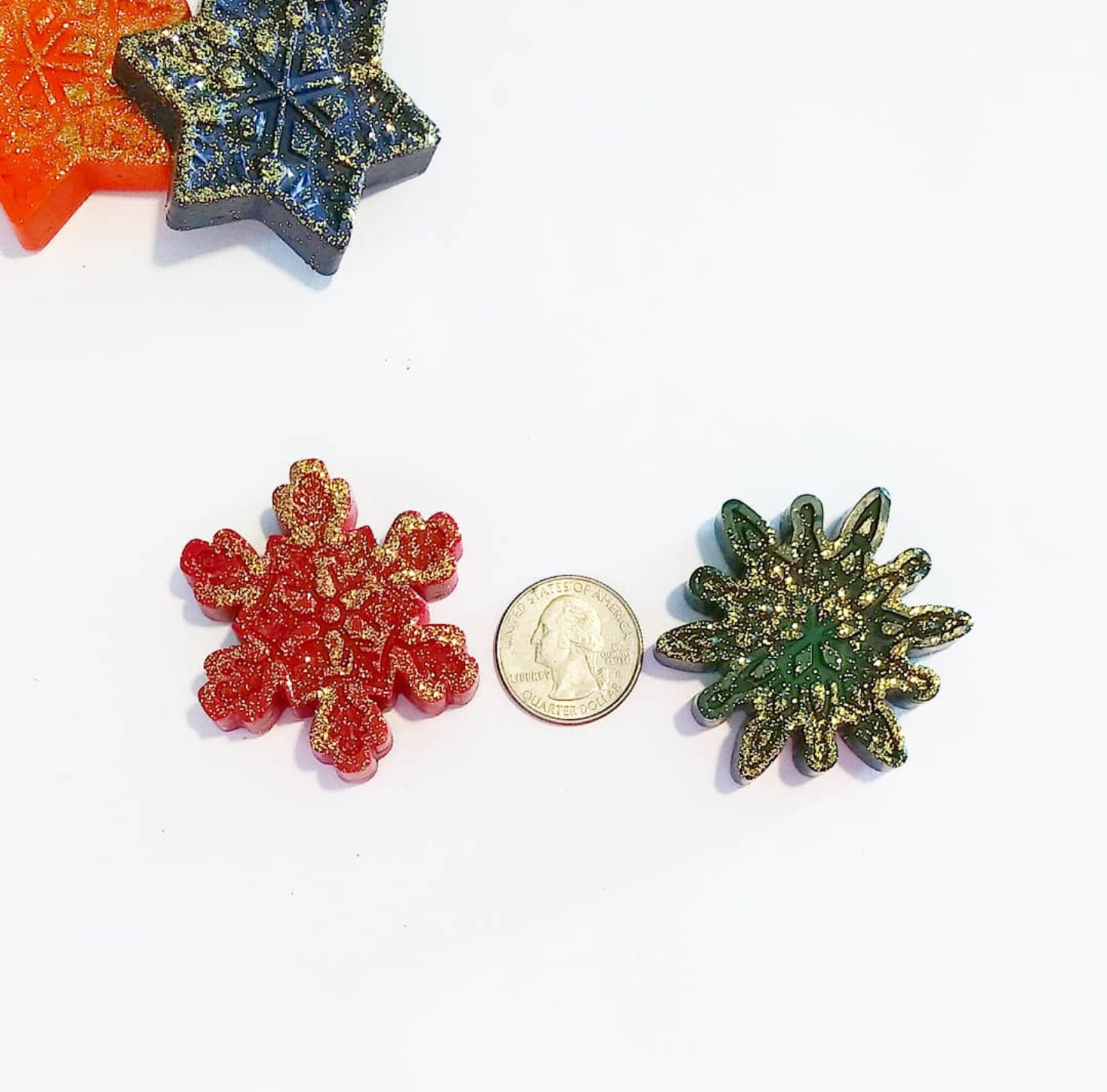 Snowflake Crayons Glitter Crayons Christmas Gifts for Kids - Etsy