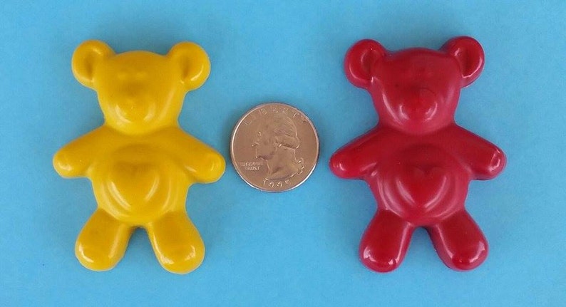 Teddy Bear Crayons Bear Crayons Custom Crayons Recycled | Etsy