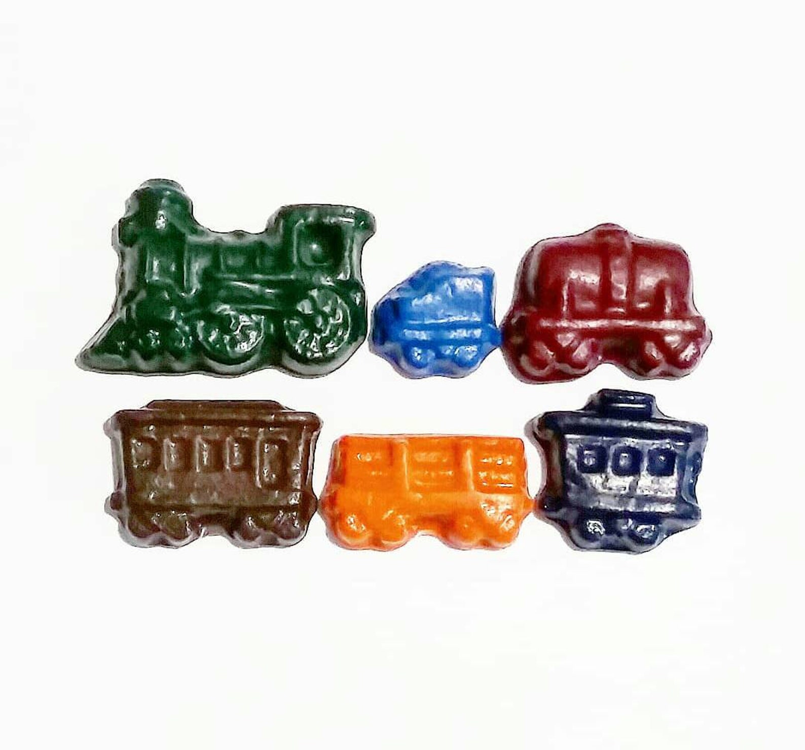 Train Crayons Choo Choo Crayons Train Set Custom Crayons - Etsy