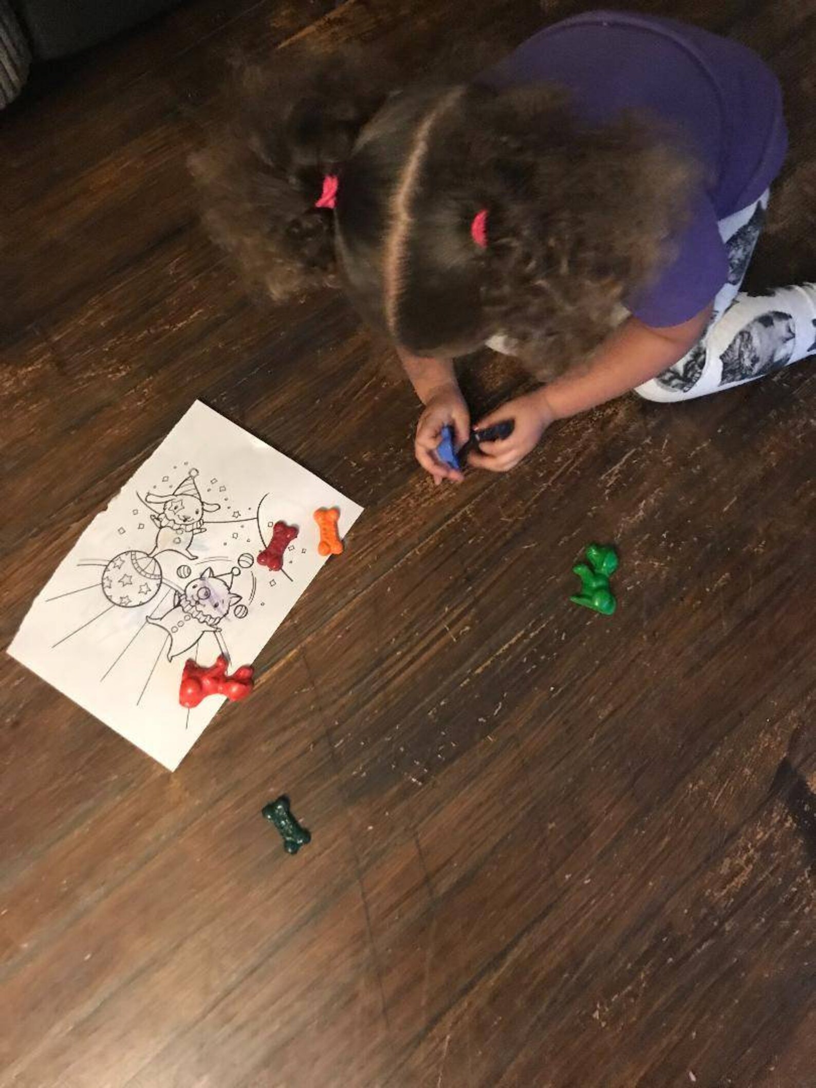 Dog Crayons Dog Bone Crayons Puppy Crayons Puppy Party Paw | Etsy