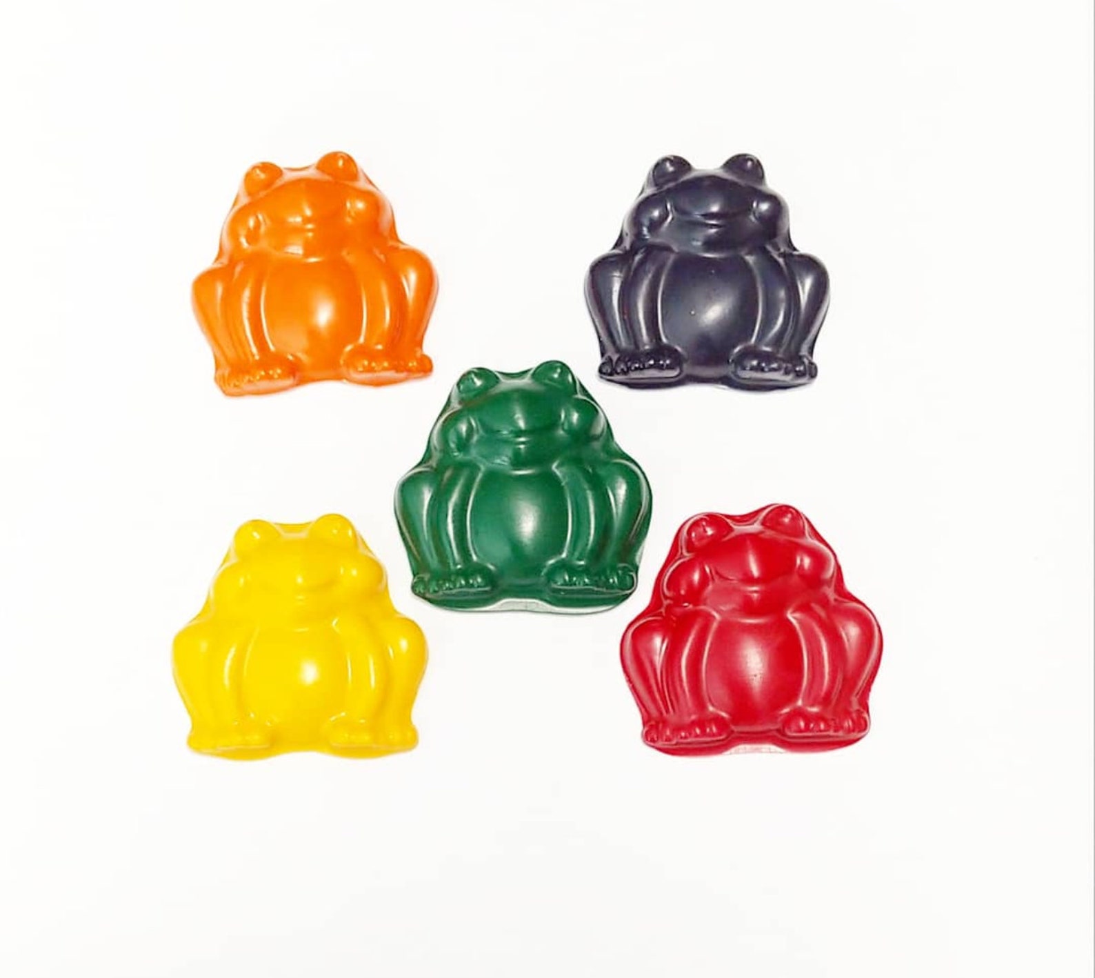 Frog Crayons Party Favors Amphibian Crayons Frog Party - Etsy