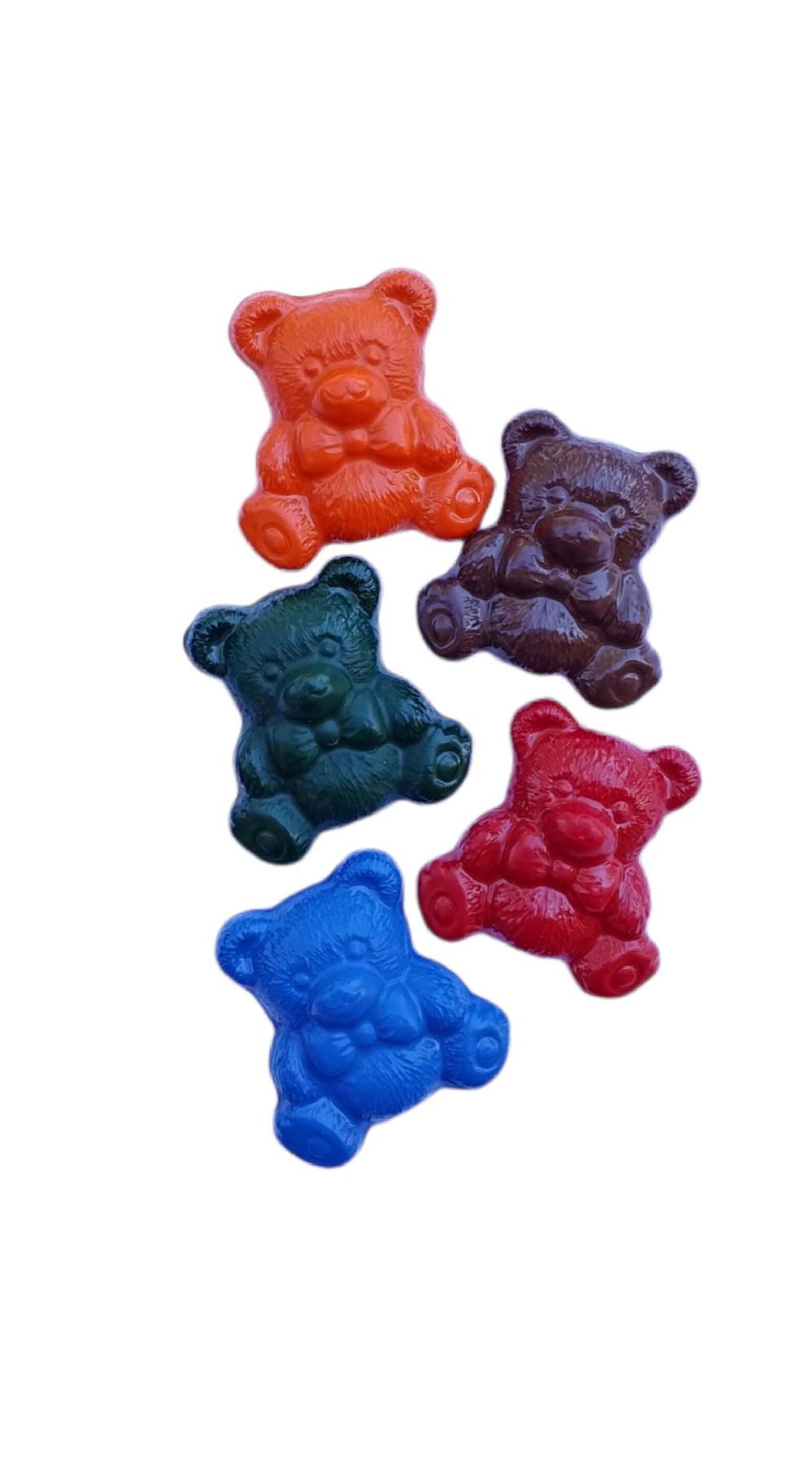 Bear Crayons Teddy Bear Crayons Party Favors Party Crayons | Etsy