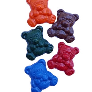 Bear Crayons, Teddy Bear Crayons, Party Favors, Party Crayons, Animal ...