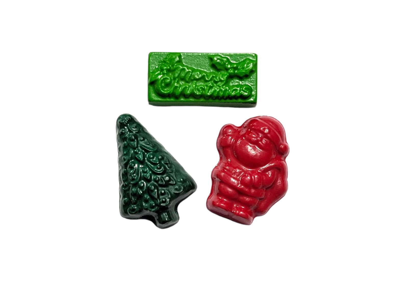 Christmas Crayon Christmas Crayons Santa Santa Claus - Etsy