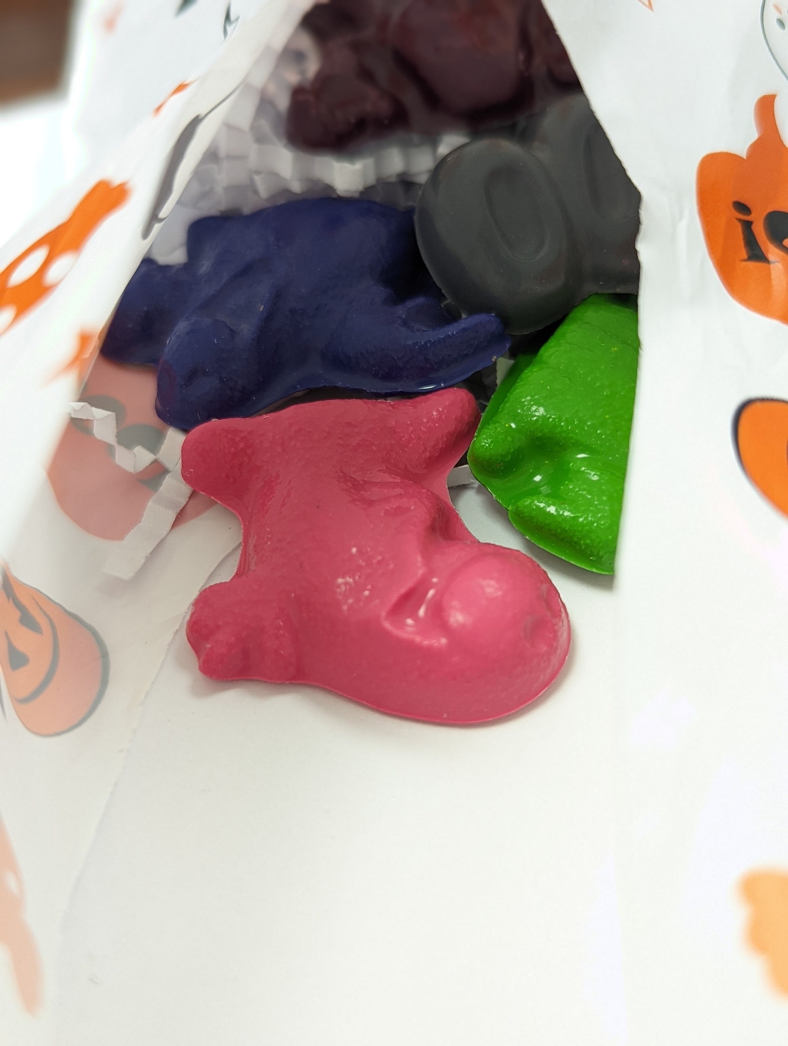 Halloween Crayons Ghost Crayons Spooky Boo Halloween - Etsy