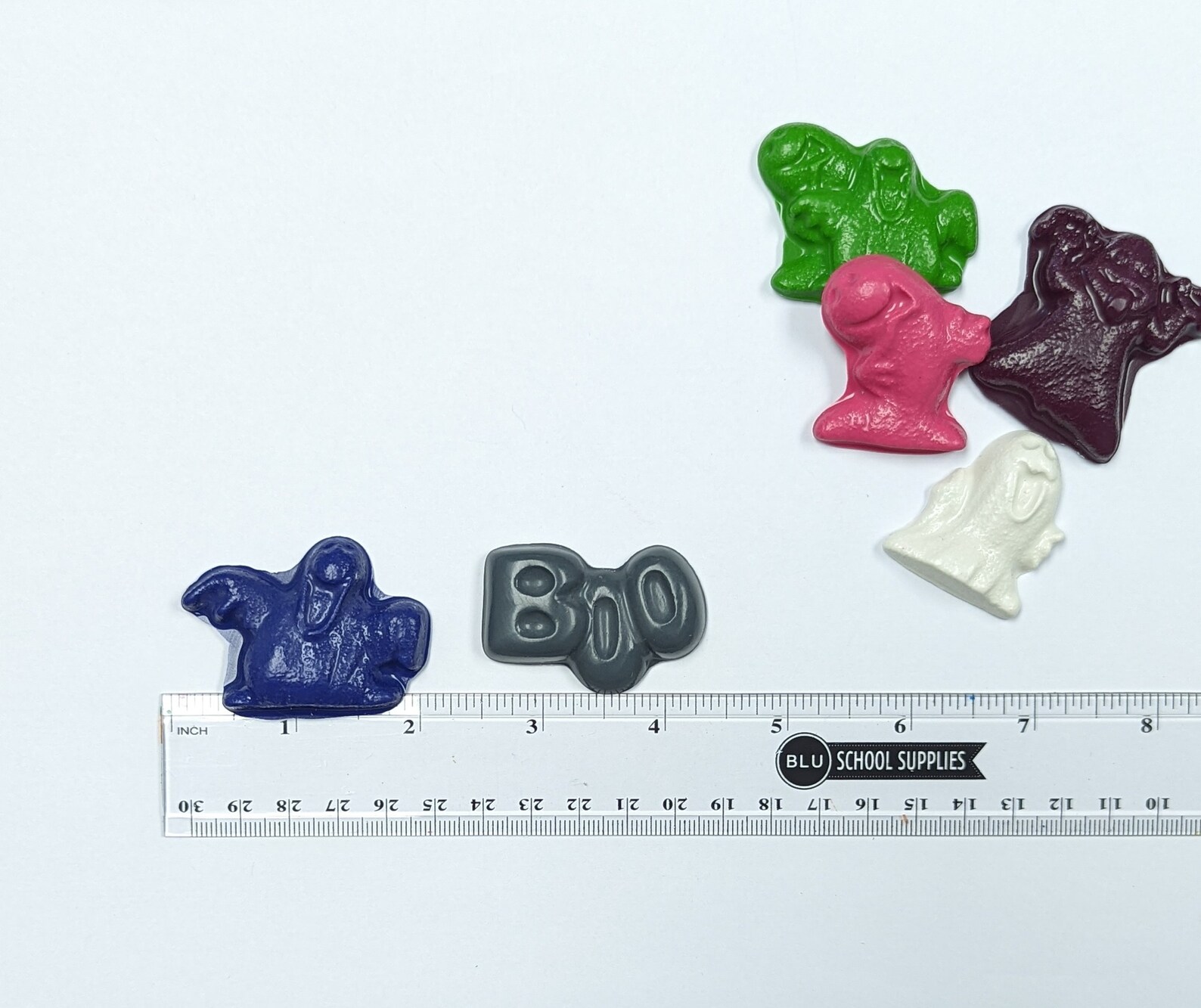 Halloween Crayons Ghost Crayons Spooky Boo Halloween - Etsy