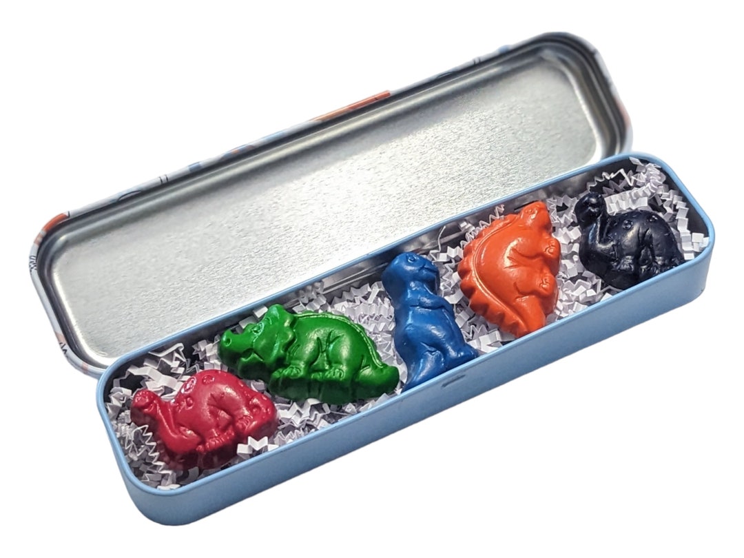 Dinosaur Gifts, Dinosaur Crayons, Pencil Case, Shaped Crayons ...