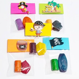 Pirate Favors, Pirate Crayons, Pirates, Party Bags, Pirate Gifts ...