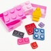 Building Block Block Crayons Figure Crayons Crayons Block - Etsy