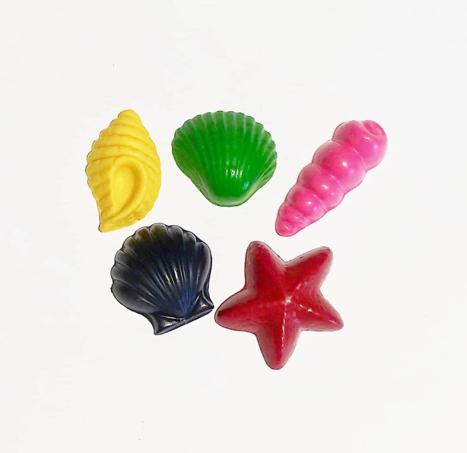 Seashell Crayons Beach Party Mermaid Party Princess Party - Etsy