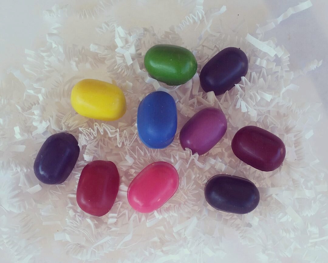 Easter Crayons Jelly Bean Egg Crayons Rock Crayons - Etsy