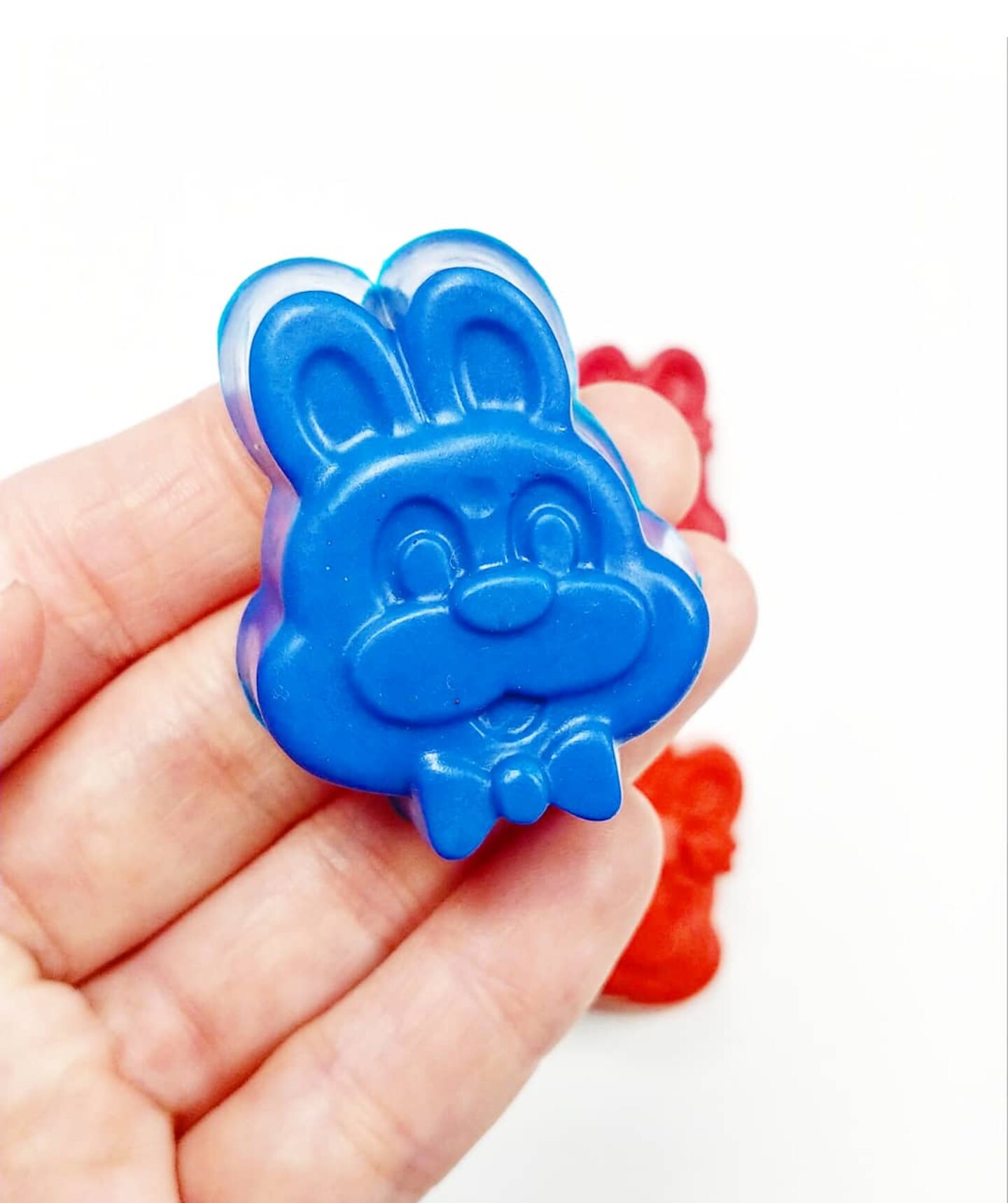 Easter Bunny Soap Easter Soap Soap Crayons Bunny Tail Bath | Etsy