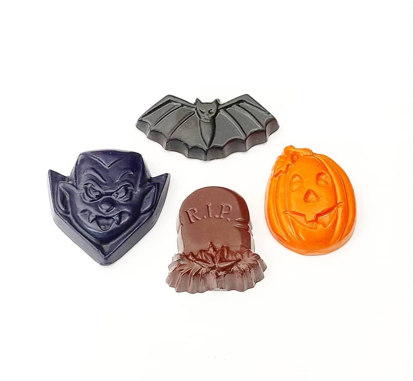 Crayons Halloween Crayons Vampire Pumpkin Crayons - Etsy