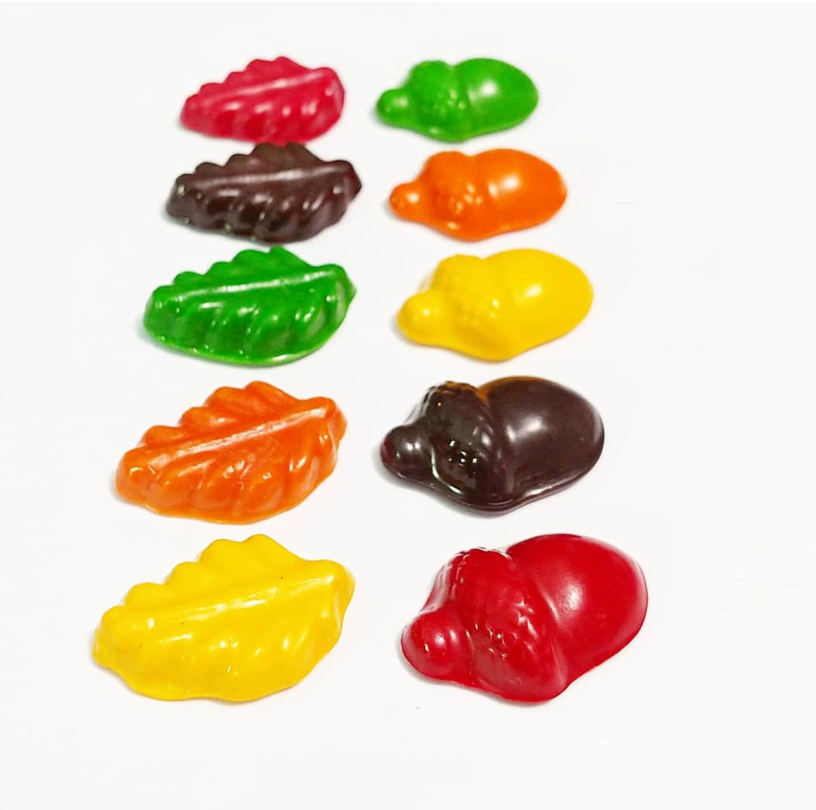 Leaf Crayons Fall Fall Colors Leaves Acorns Fall Party - Etsy