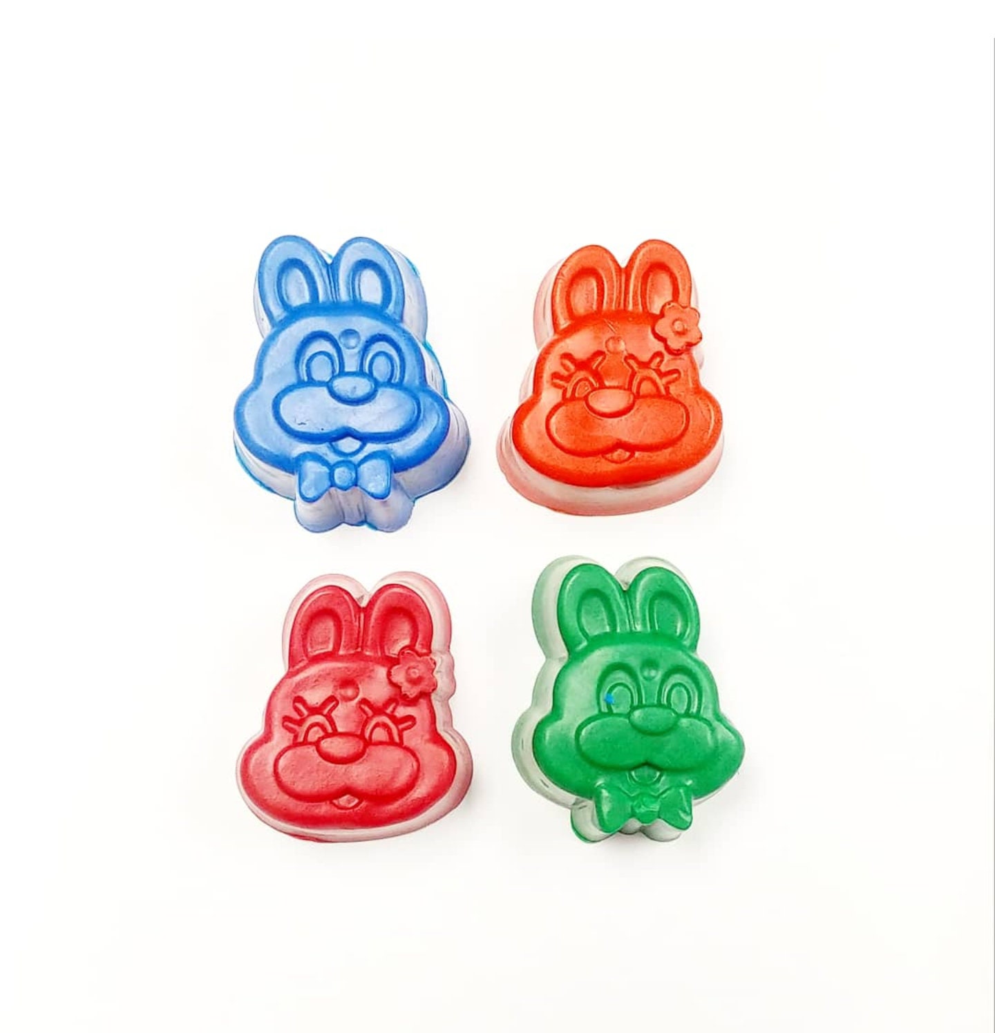 Easter Bunny Soap Easter Soap Soap Crayons Bunny Tail Bath | Etsy