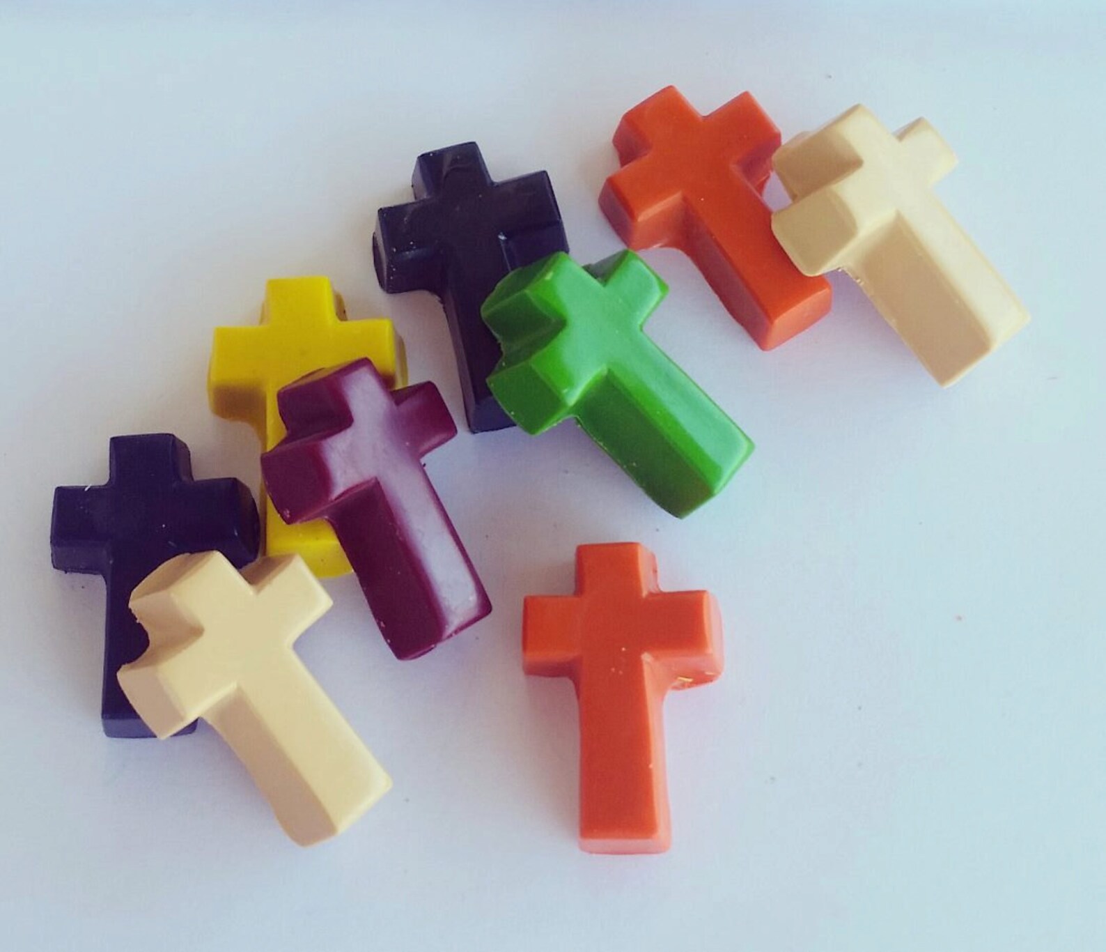 Cross Crayons Easter Crayons Church Crayons Party Crayons | Etsy