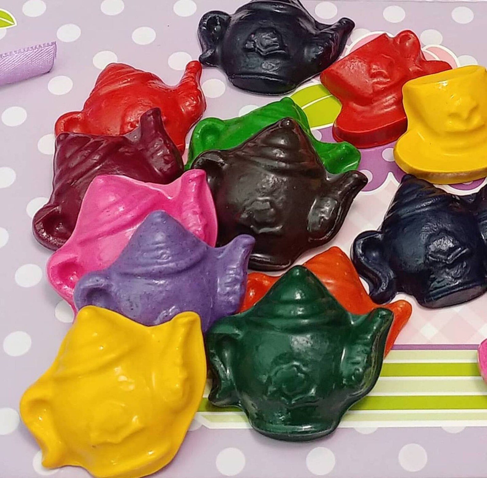 Tea Pot Tea Cup Crayons Birthday Party Favors Tea Party | Etsy