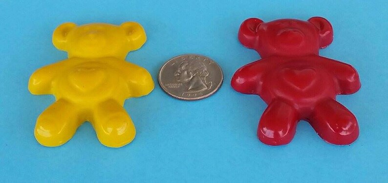 Teddy Bear Crayons Bear Crayons Custom Crayons Recycled | Etsy
