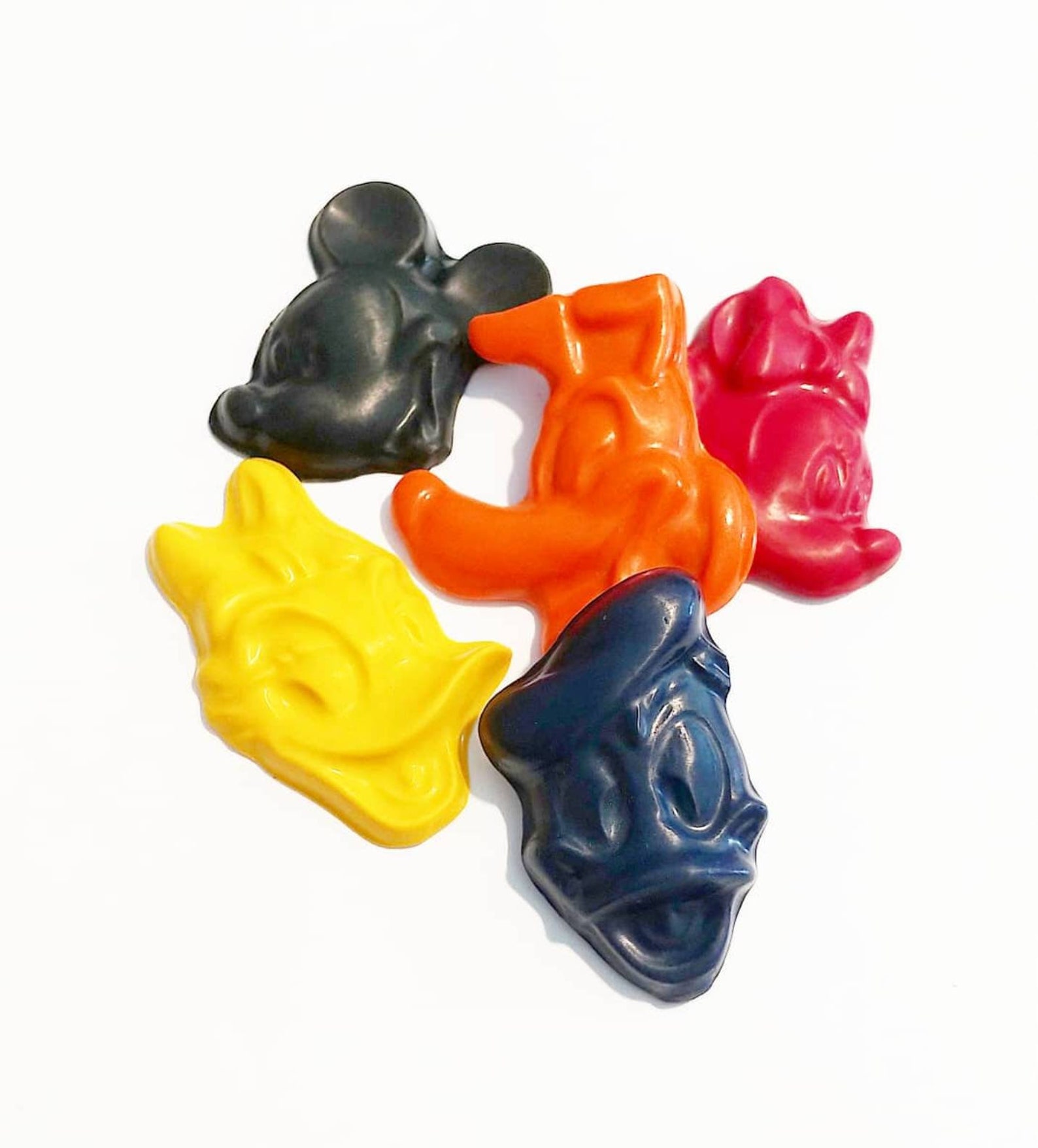 Mickey Mouse Crayons Club House Crayons Minnie Mouse Donald - Etsy