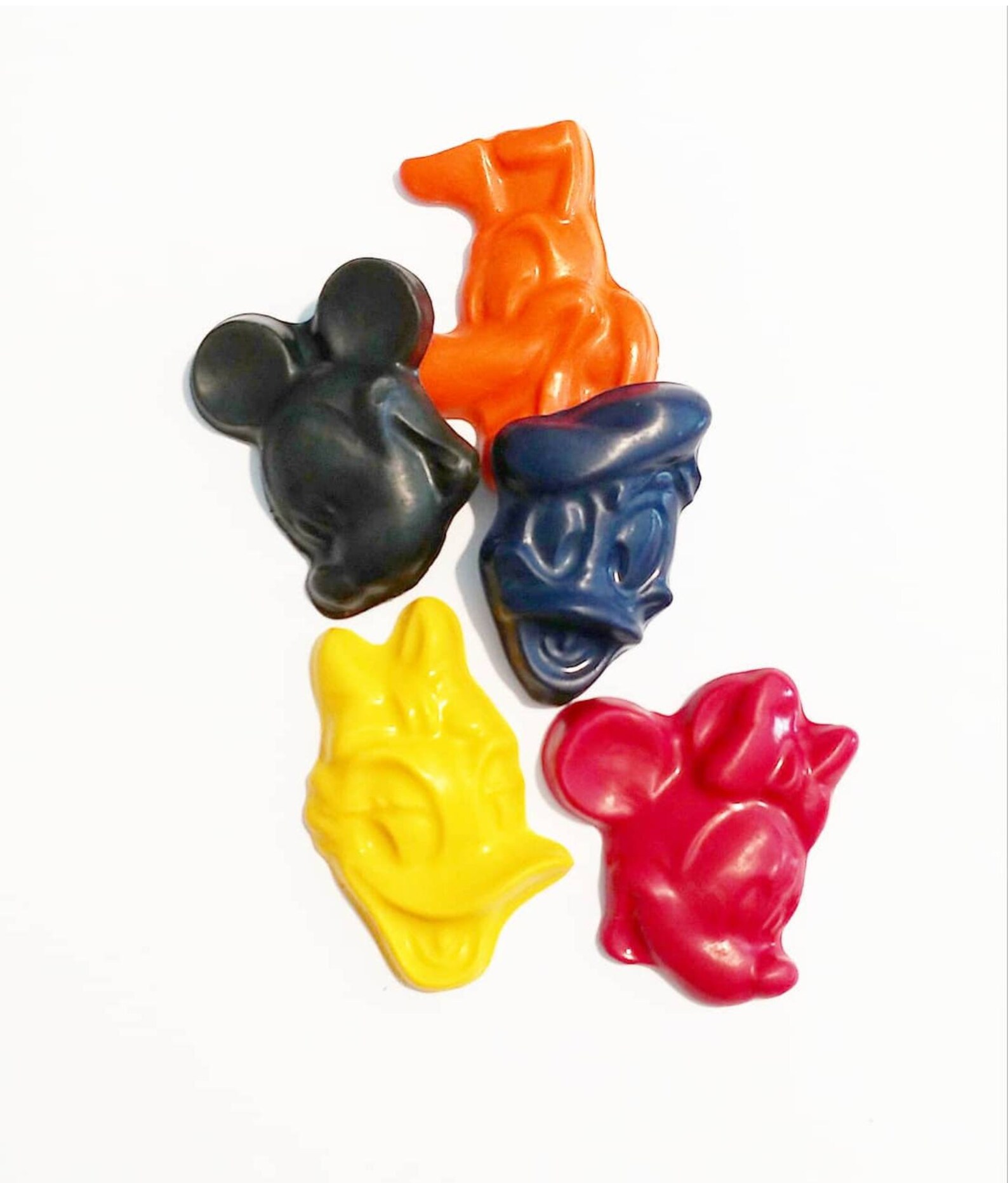 Mickey Mouse Crayons Club House Crayons Minnie Mouse Donald - Etsy