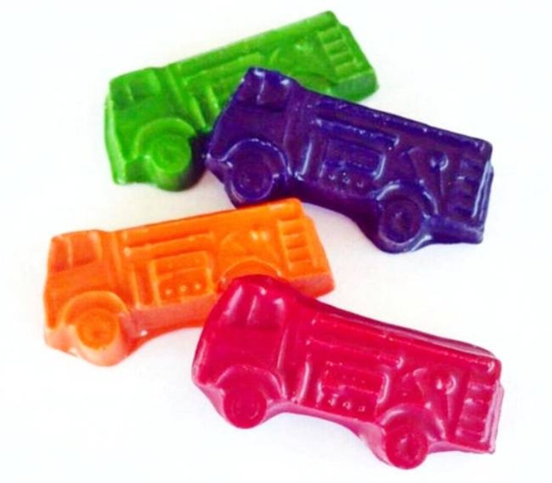 Firetruck Crayons, Fireman Party, Party Crayons, Fire Safety, Puppy ...