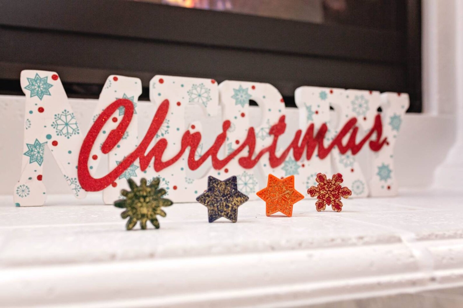 Snowflake Crayons Glitter Crayons Christmas Gifts for Kids - Etsy