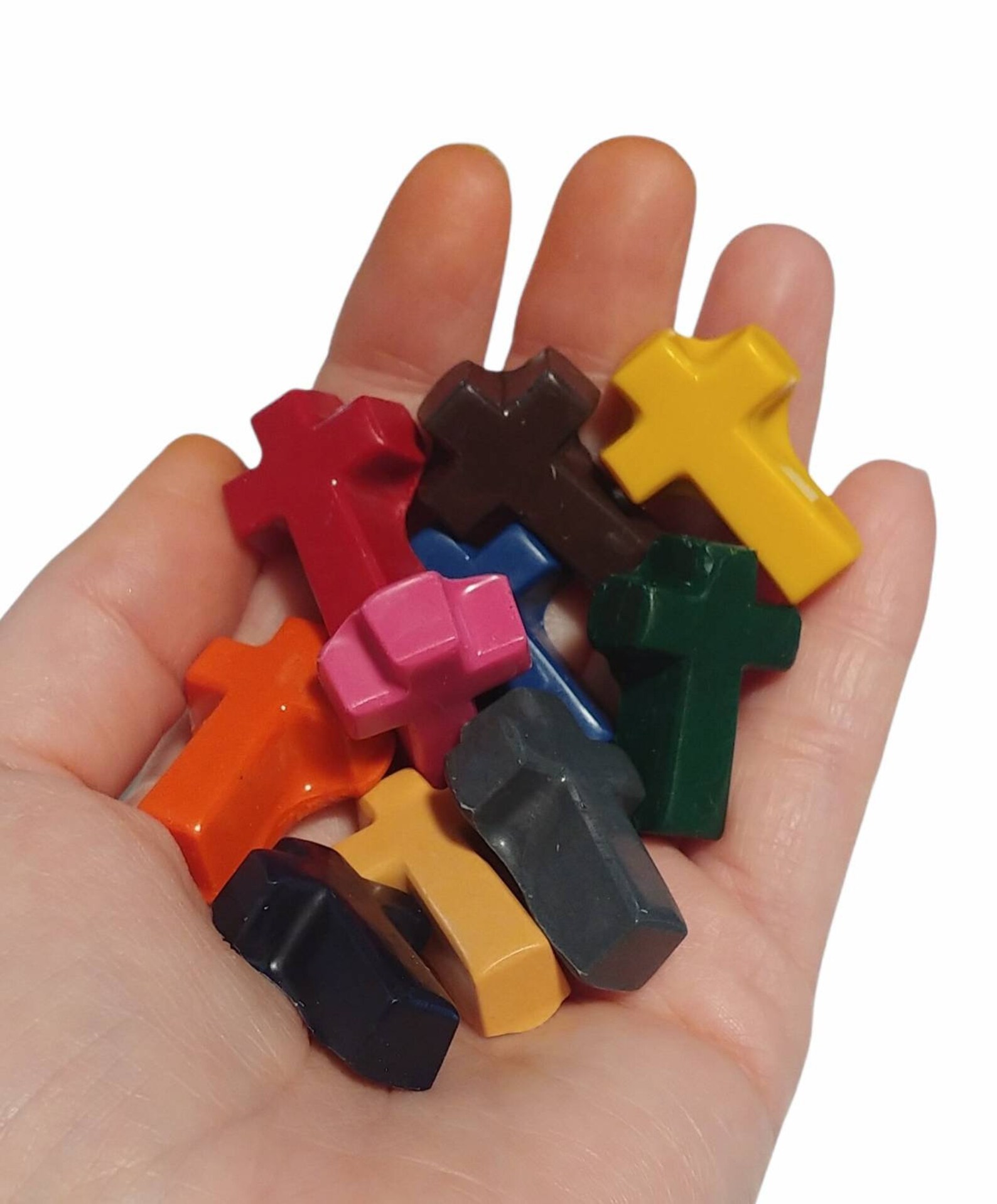 Cross Crayons Easter Crayons Church Crayons Party Crayons | Etsy
