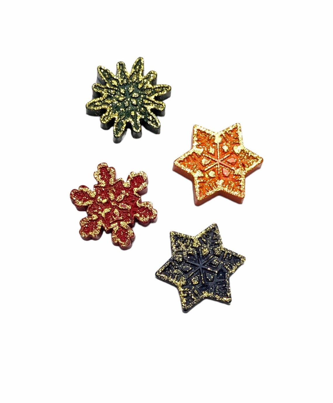 Snowflake Crayons Glitter Crayons Christmas Gifts for Kids - Etsy