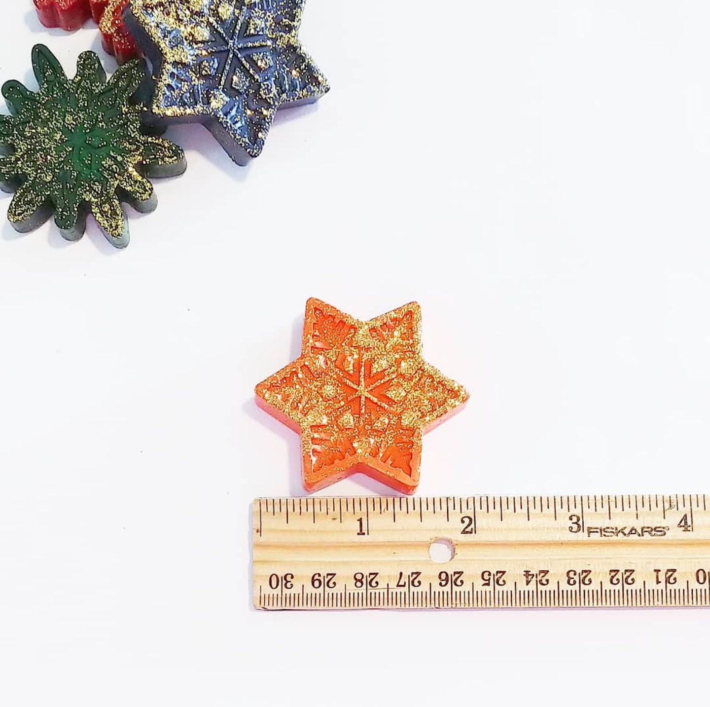 Snowflake Crayons Glitter Crayons Christmas Gifts for Kids | Etsy