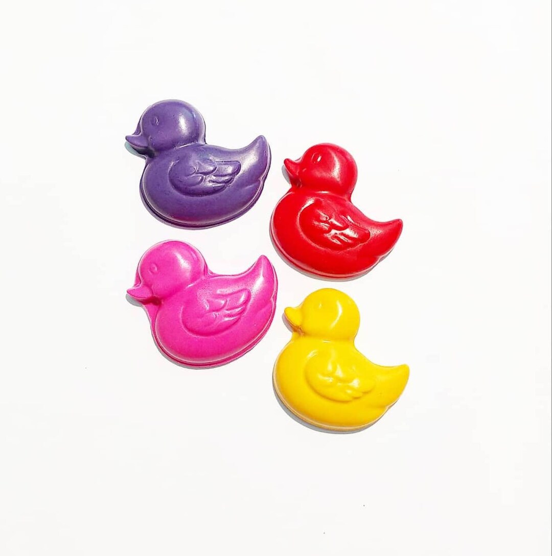Duck Crayons, Rubber Duck, Ducky, Animal Crayons, Pool Party Favors ...