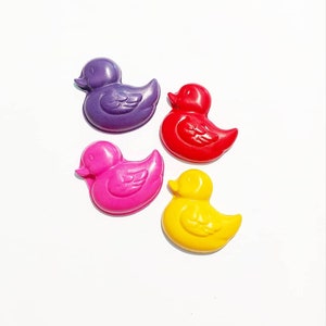 Duck Crayons, Rubber Duck, Ducky, Animal Crayons, Pool Party Favors ...