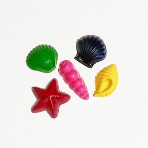 Seashell Crayons, Beach Party, Mermaid Party, Princess Party, Crayons ...