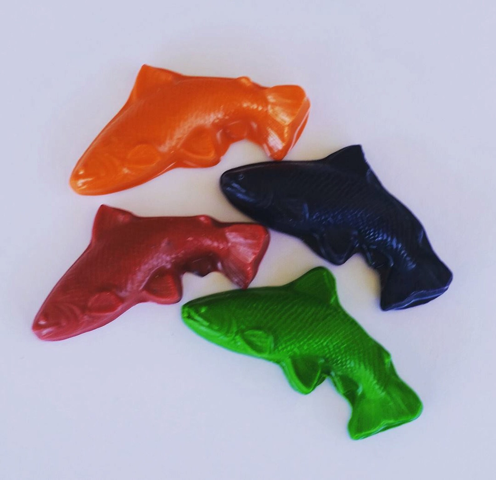 Fish Crayons Fish Party Fisherman Gift Party Favors Party - Etsy