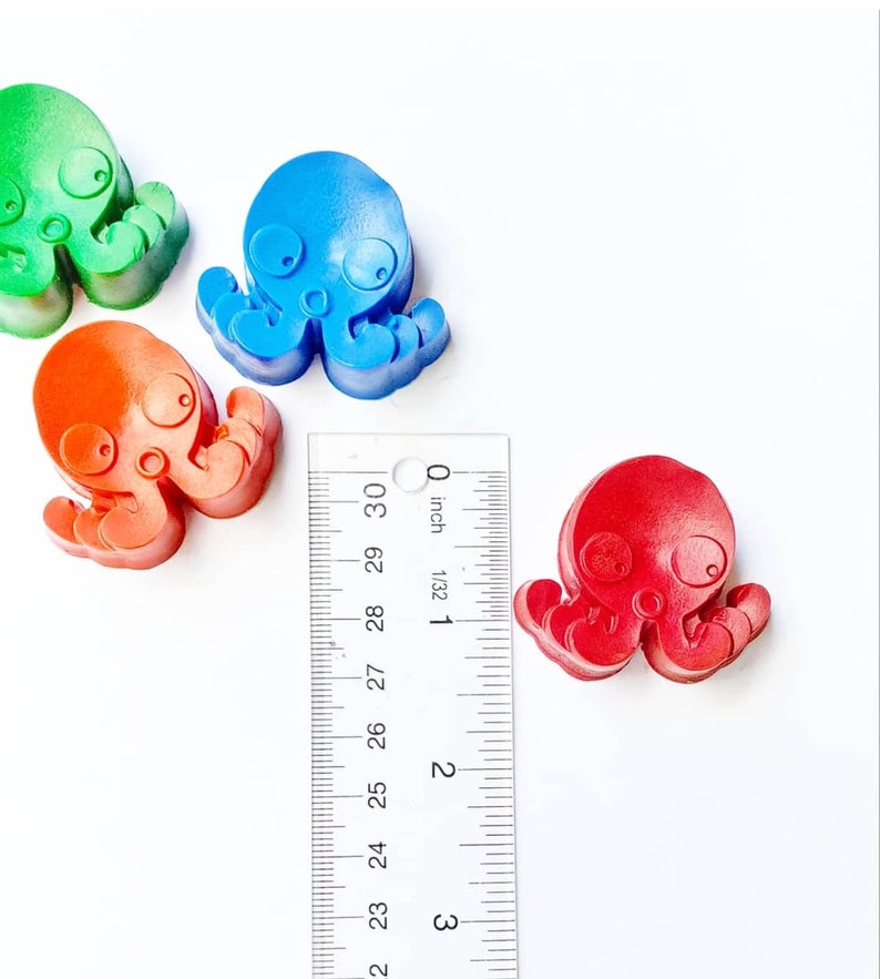 Bath Crayons Octopus Soap Colorful Soap Kid's Soap - Etsy