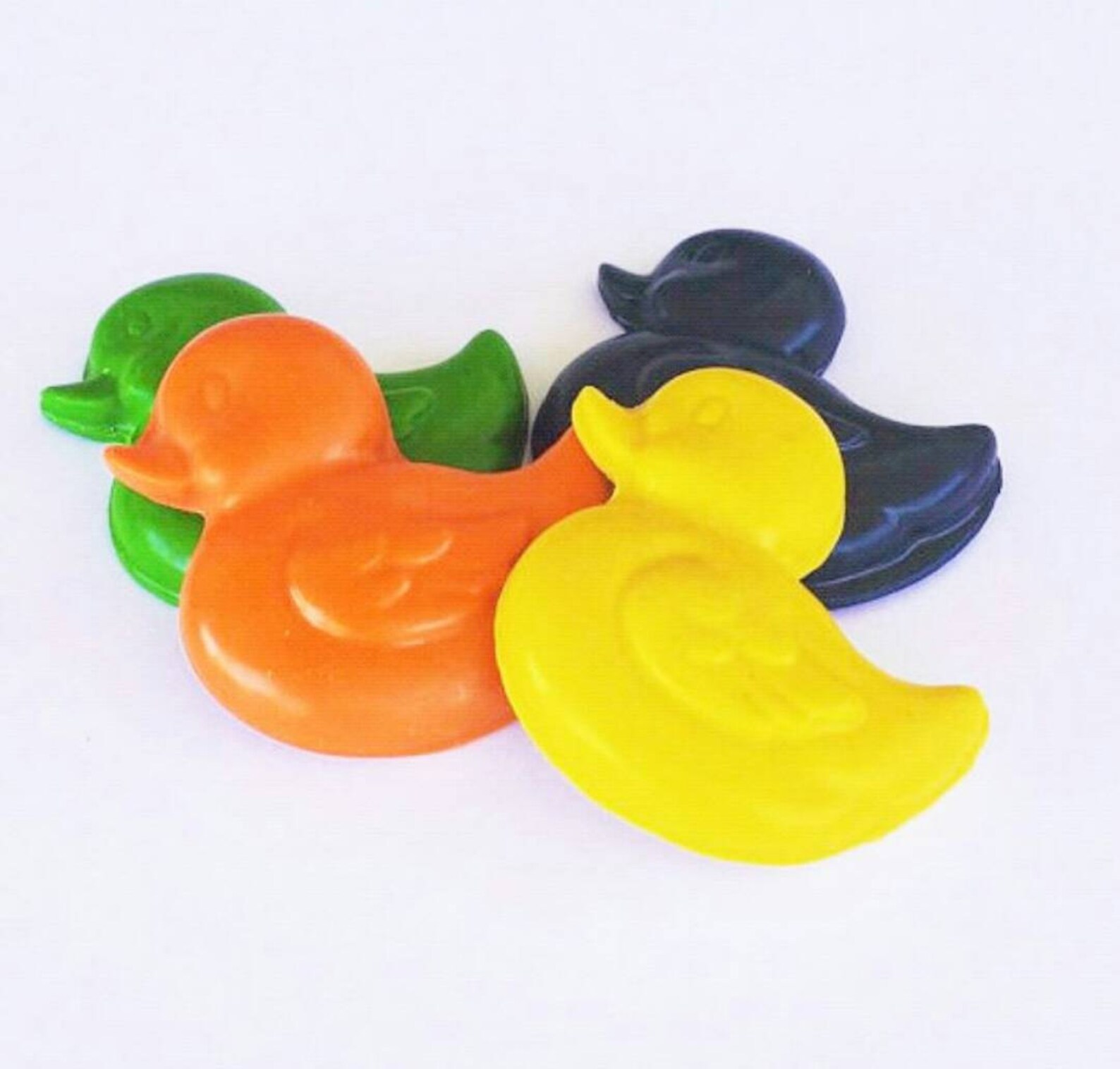 Duck Crayons Rubber Duck Ducky Animal Crayons Pool Party - Etsy