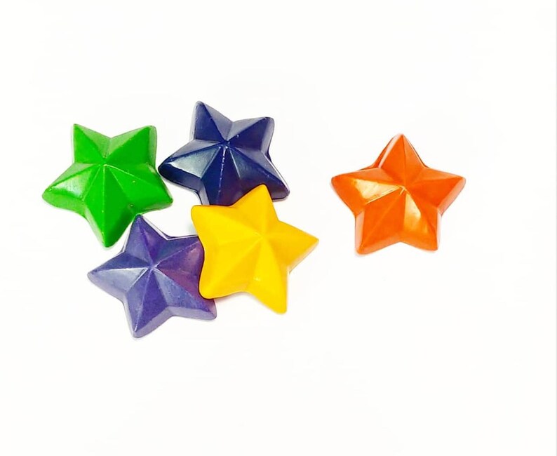 3-D Star Crayons Shaped Crayons Outer Space Party Astronaut | Etsy