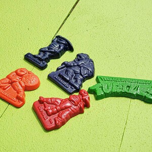 TMNT Crayons: Teenage Mutant Ninja Turtle Party Favors - Set of 6 - Etsy