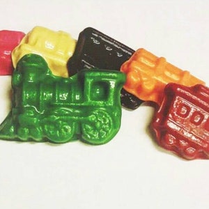 Train Crayons, Choo Choo Crayons, Train Set, Custom Crayons, Train ...