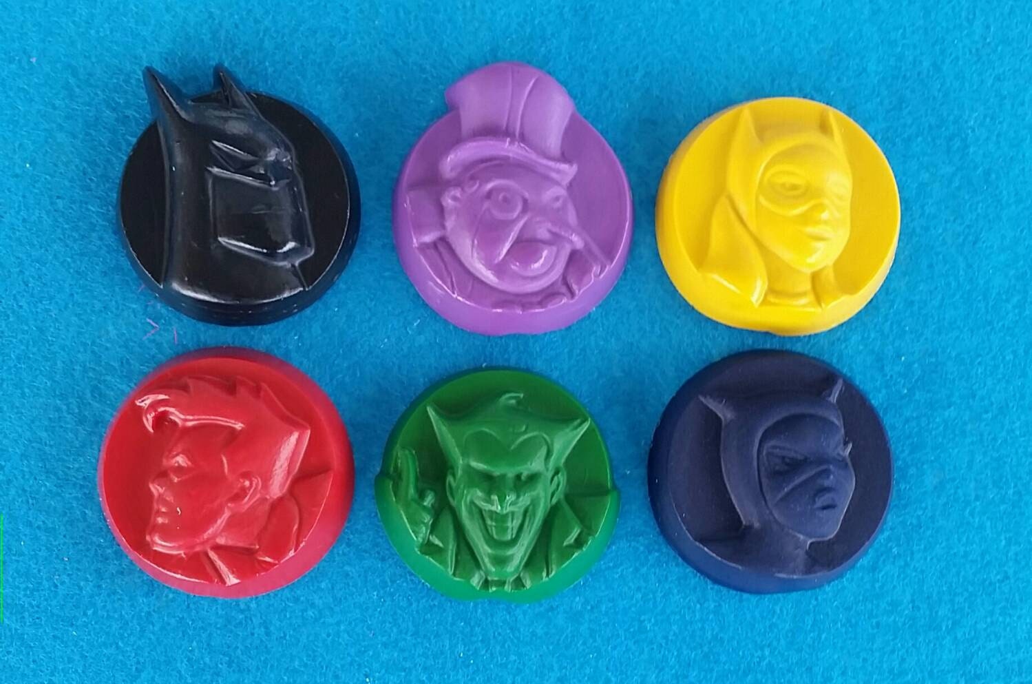 Batman Batman Crayons Superhero Super Villain Batman | Etsy