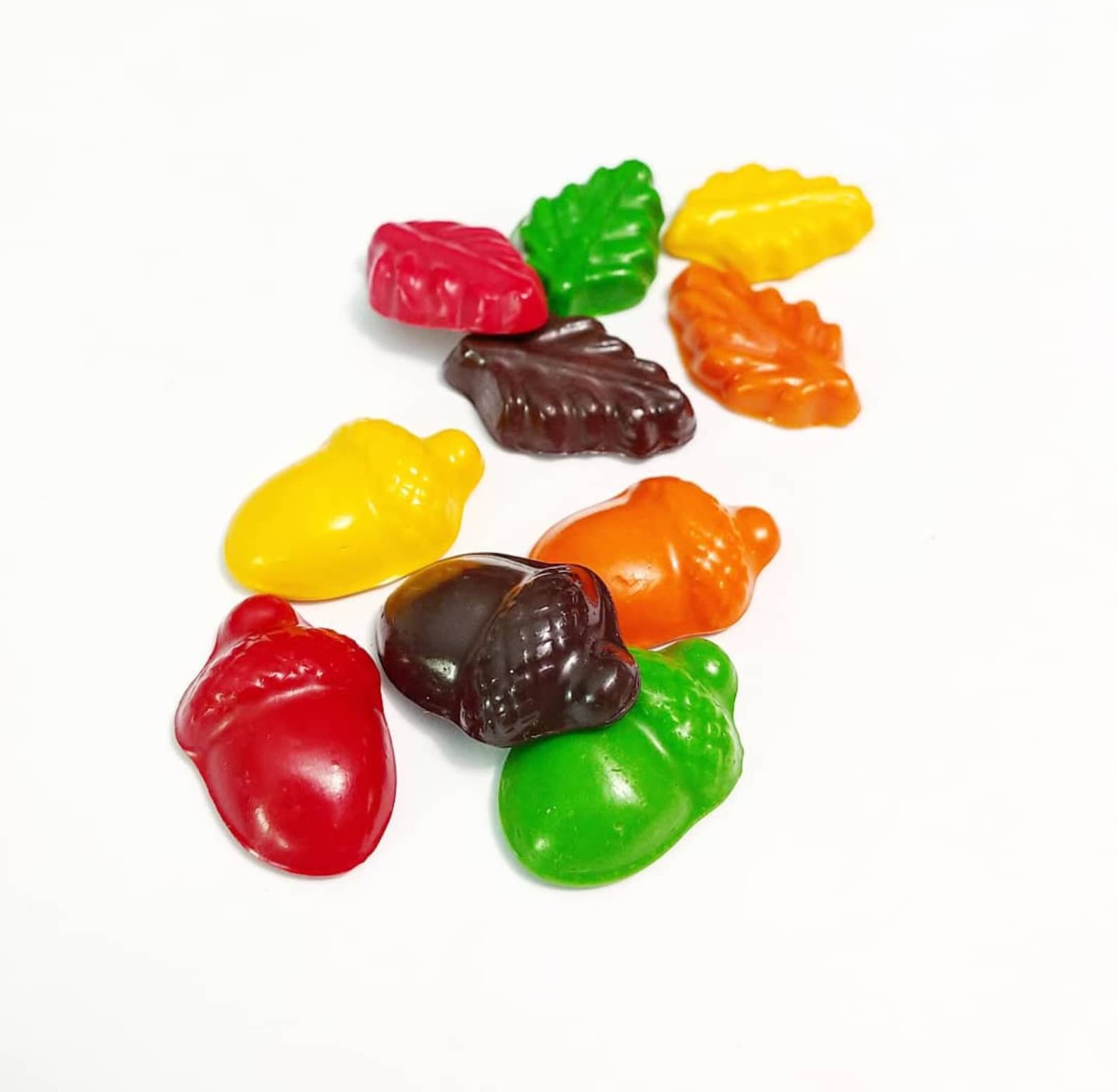 Leaf Crayons Fall Fall Colors Leaves Acorns Fall Party - Etsy