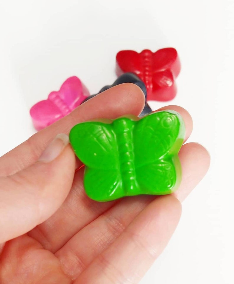 Butterfly Crayons Favor Bags Butterfly Lover Crayon Gifts - Etsy