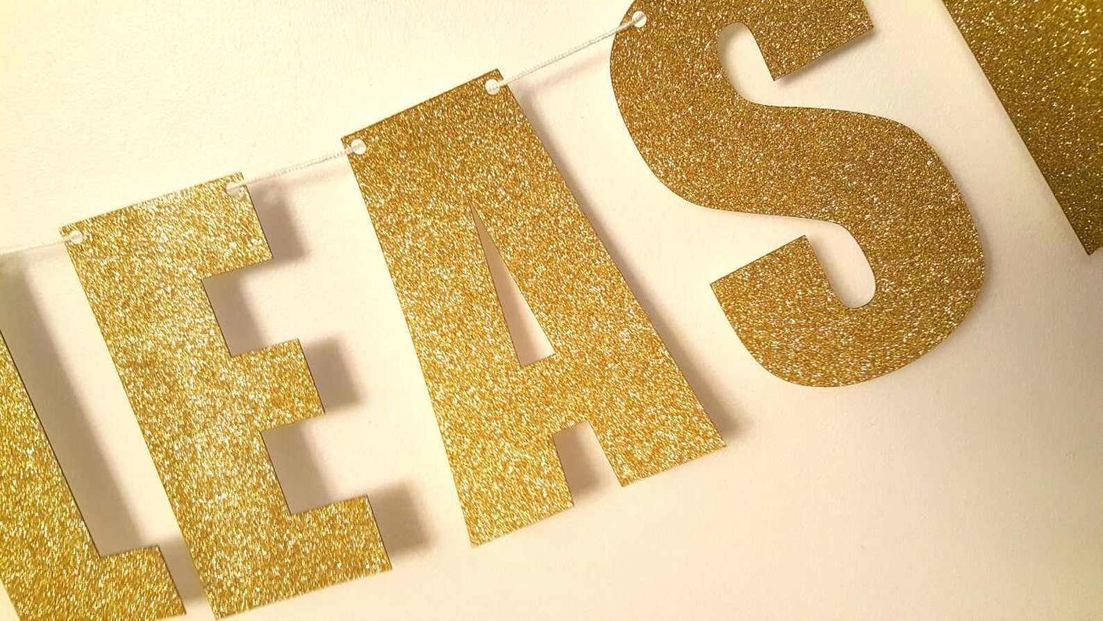 PLEASE LEAVE BY 9 - Funny/rude Party Banner/sign for Christmas ...