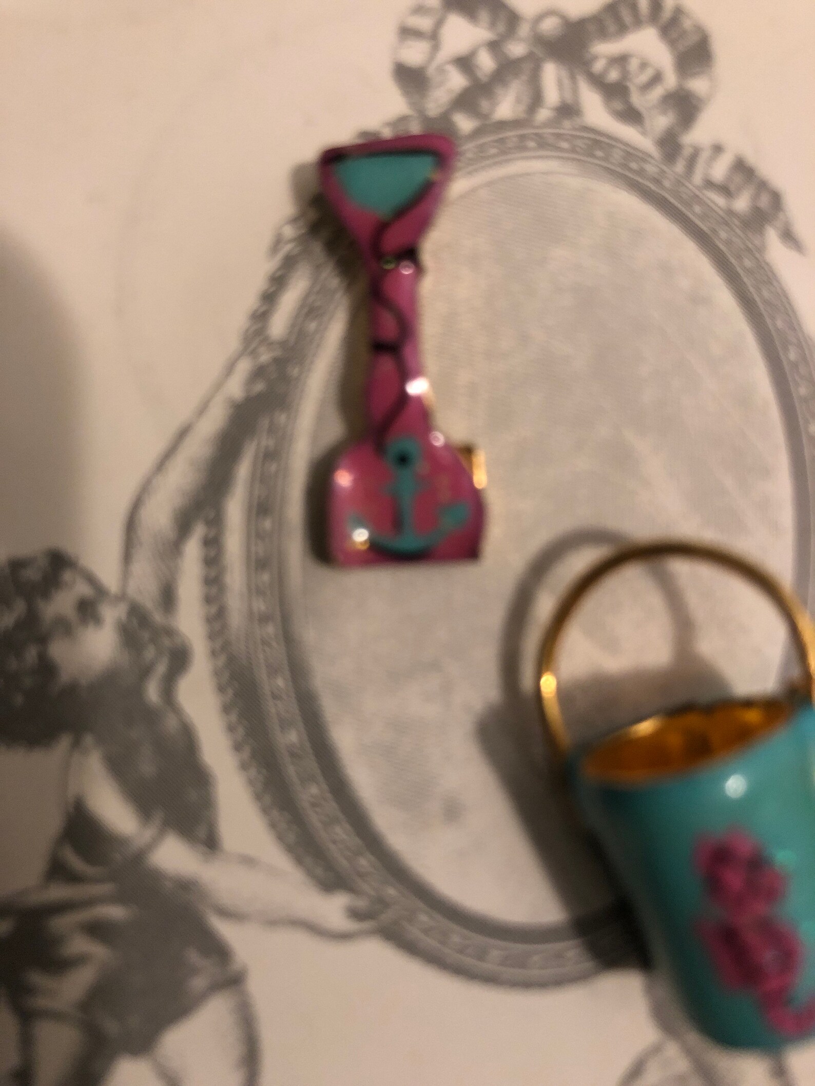 LUNCH at the RITZ CUTE! Shovel and Pale Earrings - Etsy