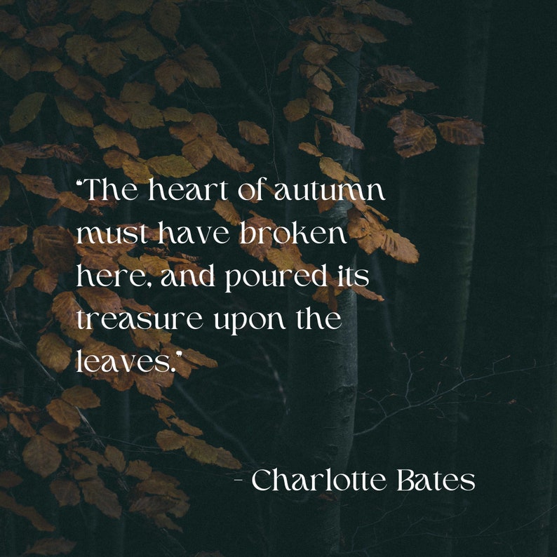 Autumn Instagram Post Templates for Canva, Fall Instagram Posts ...